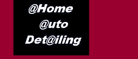 At Home Auto Detailing - Services